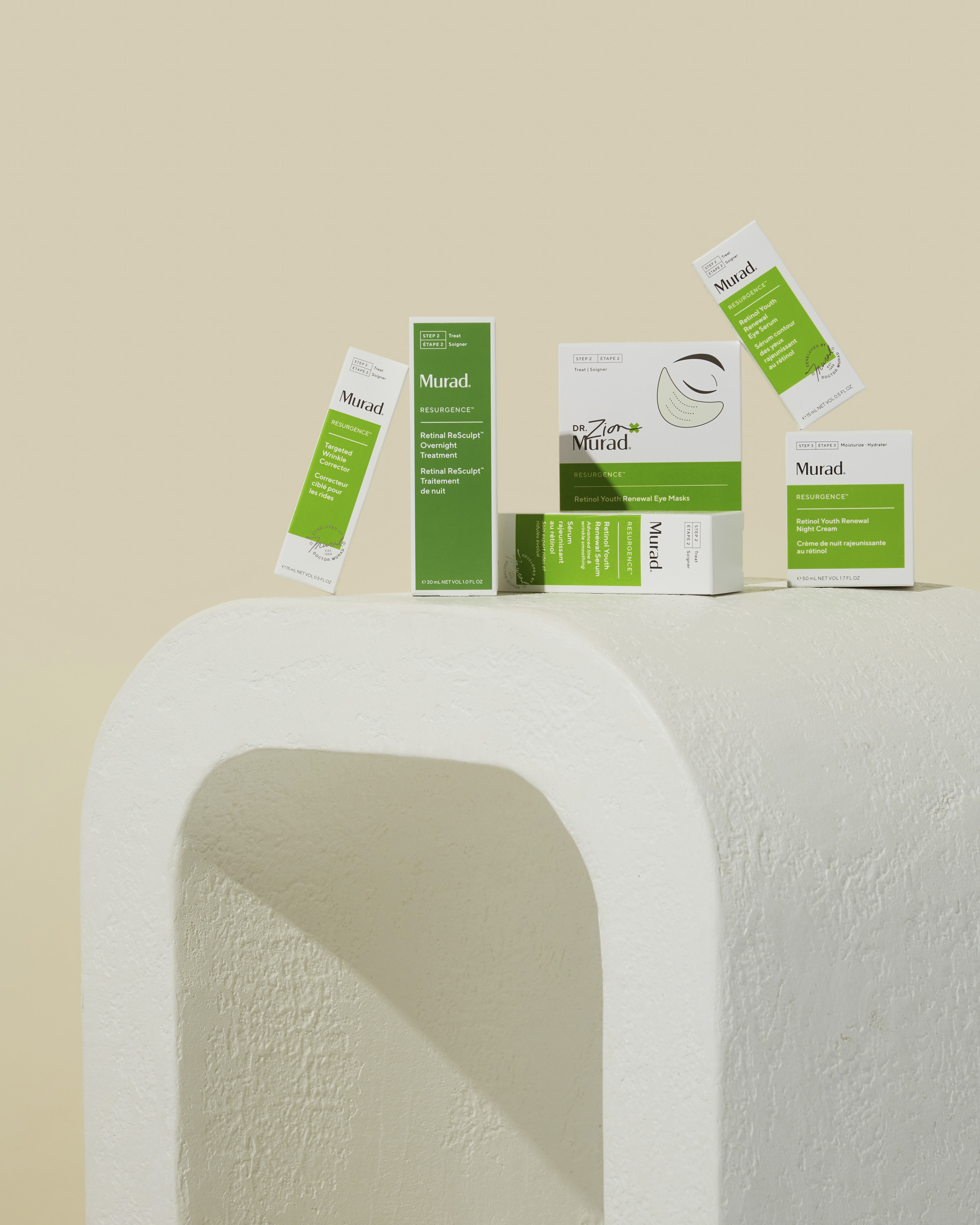 Skin Care Product Shoot for Murad