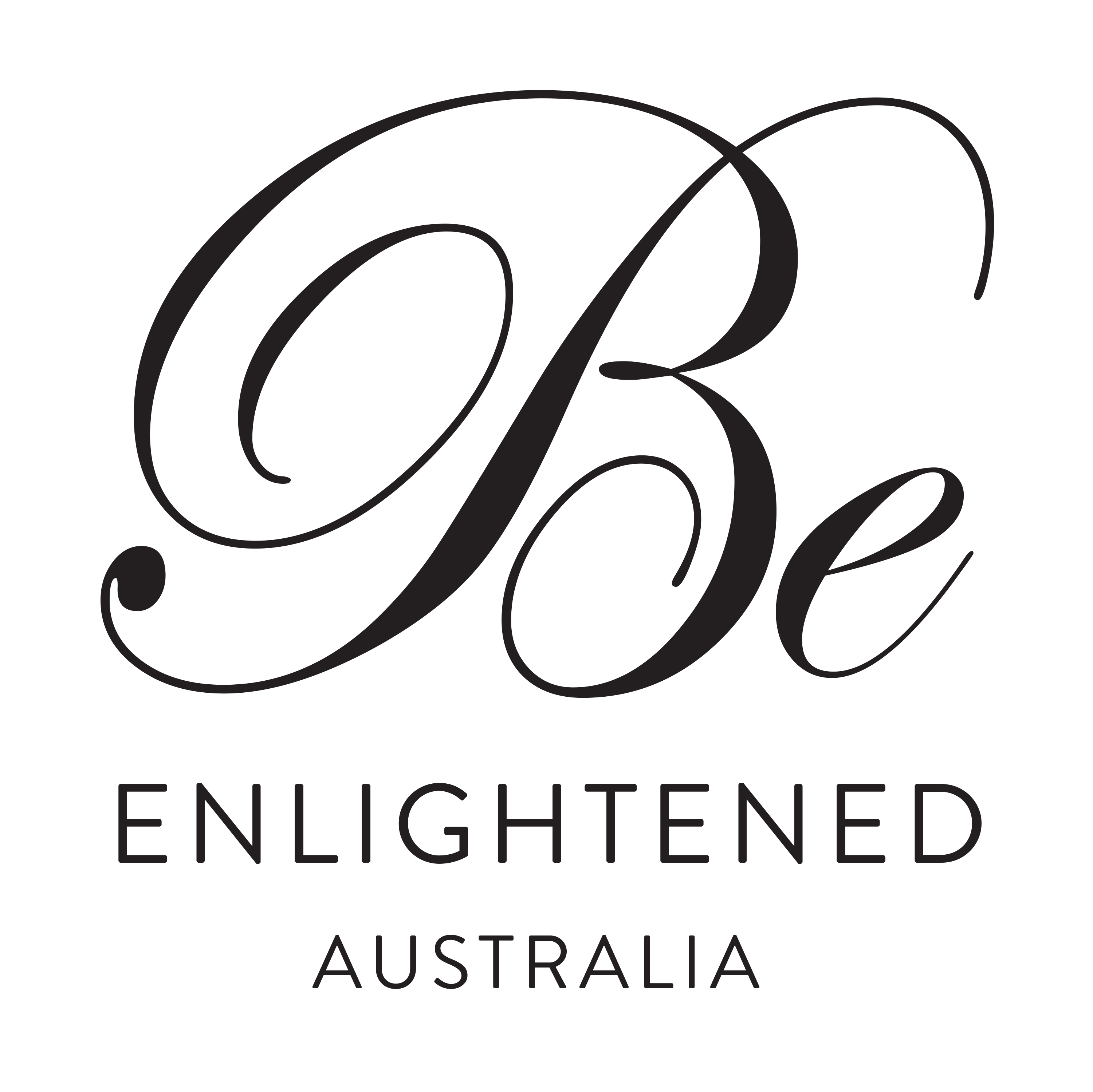Be Enlightened Logo and Packaging Designs