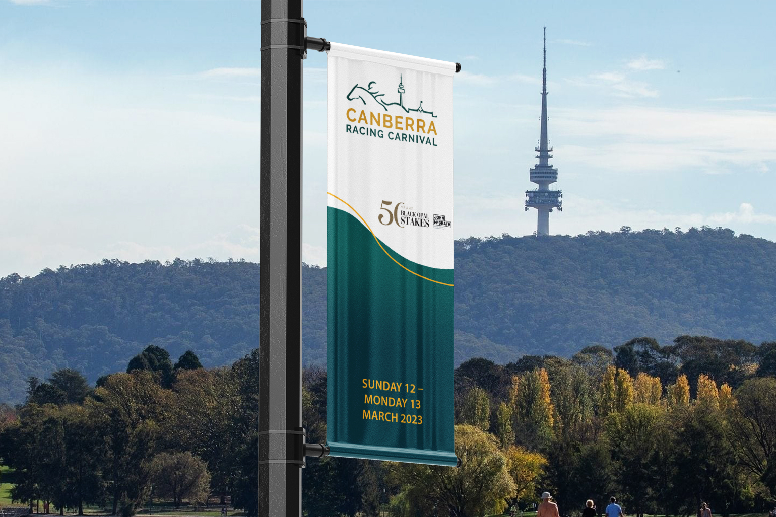 Canberra Racing Carnival Logo Designs