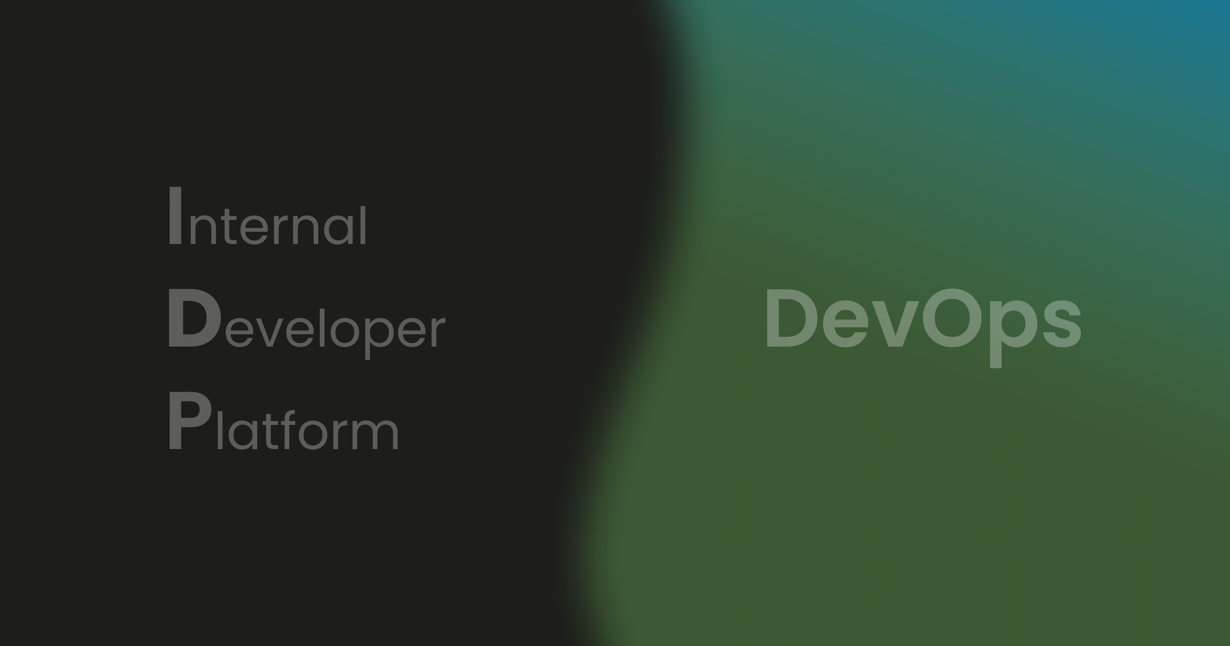 Internal Developer Platforms vs. Traditional DevOps: Which Is Right for ...