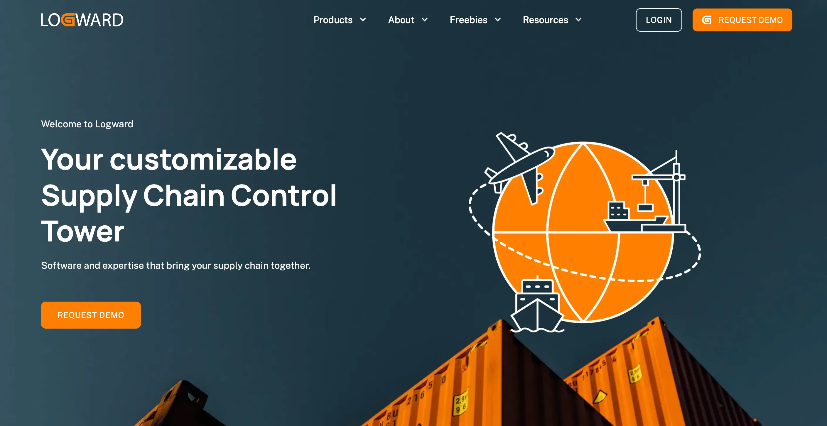 Supply Chain Orchestration Control Tower with Logward