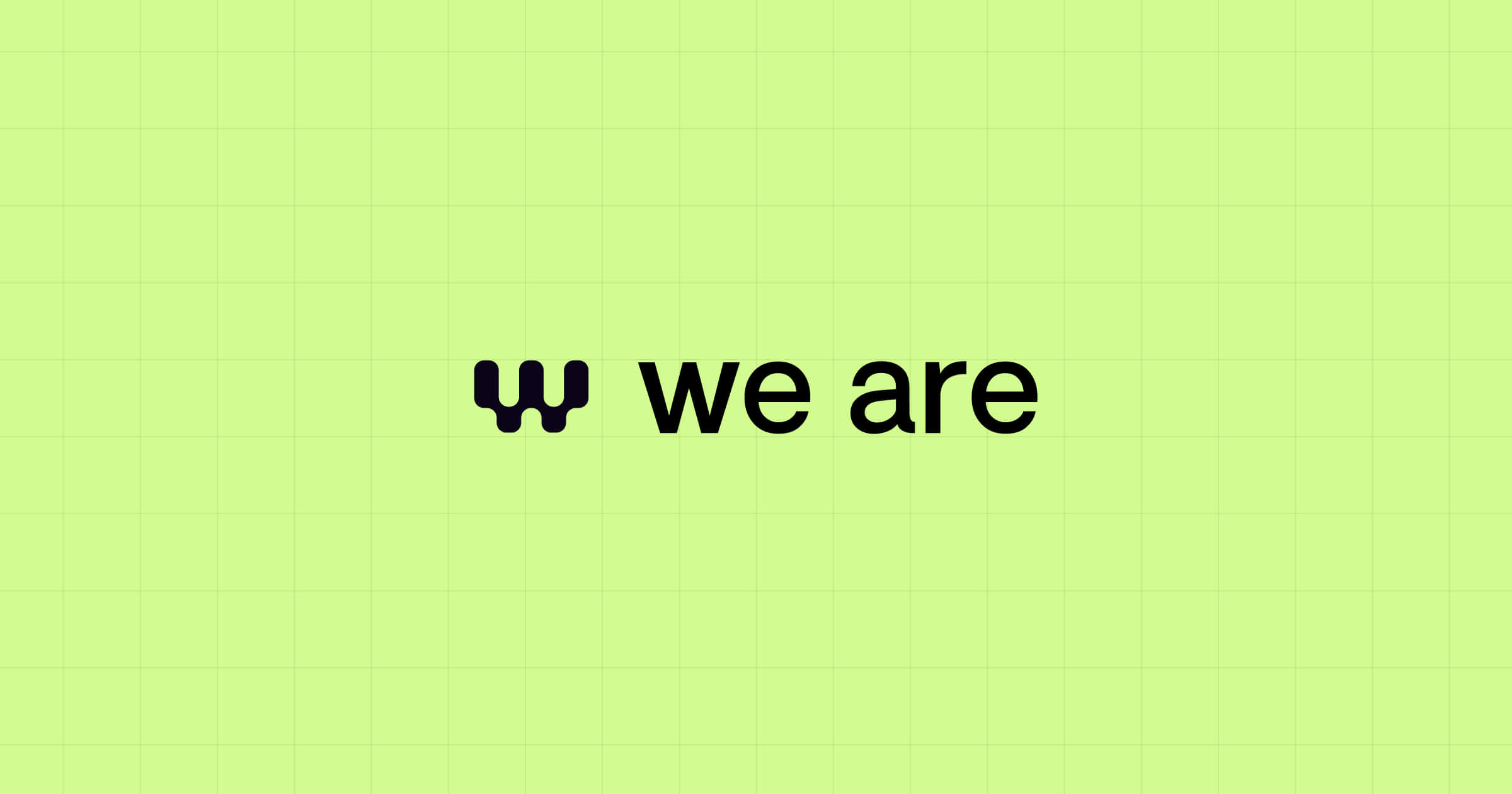 we are | home