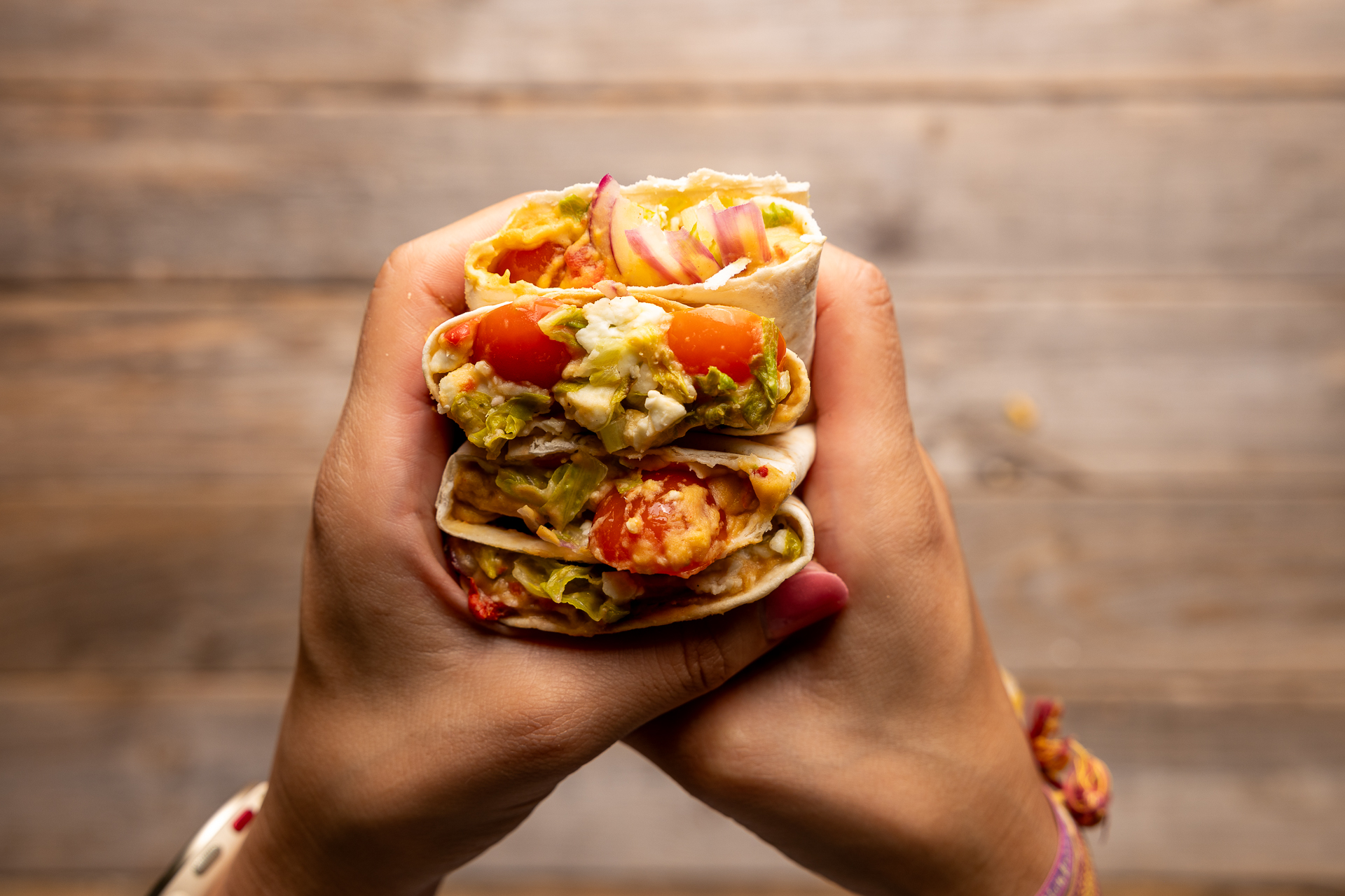 Hummus Wrap | Project Poderosa