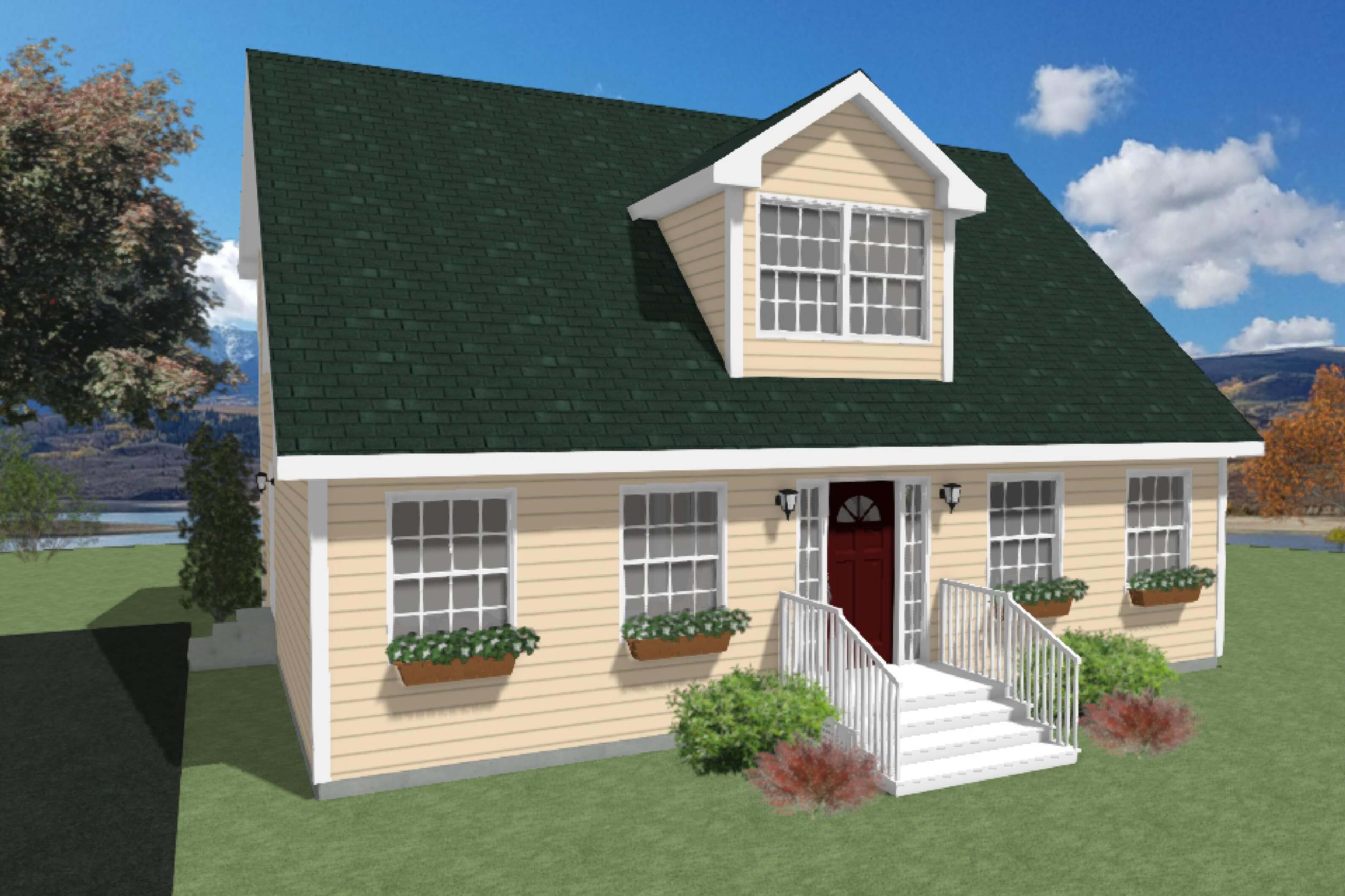 ML-305 | Traditional Home Plan | Maple Leaf Homes