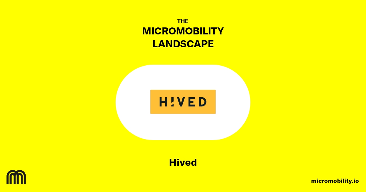 Hived | Micromobility Landscape