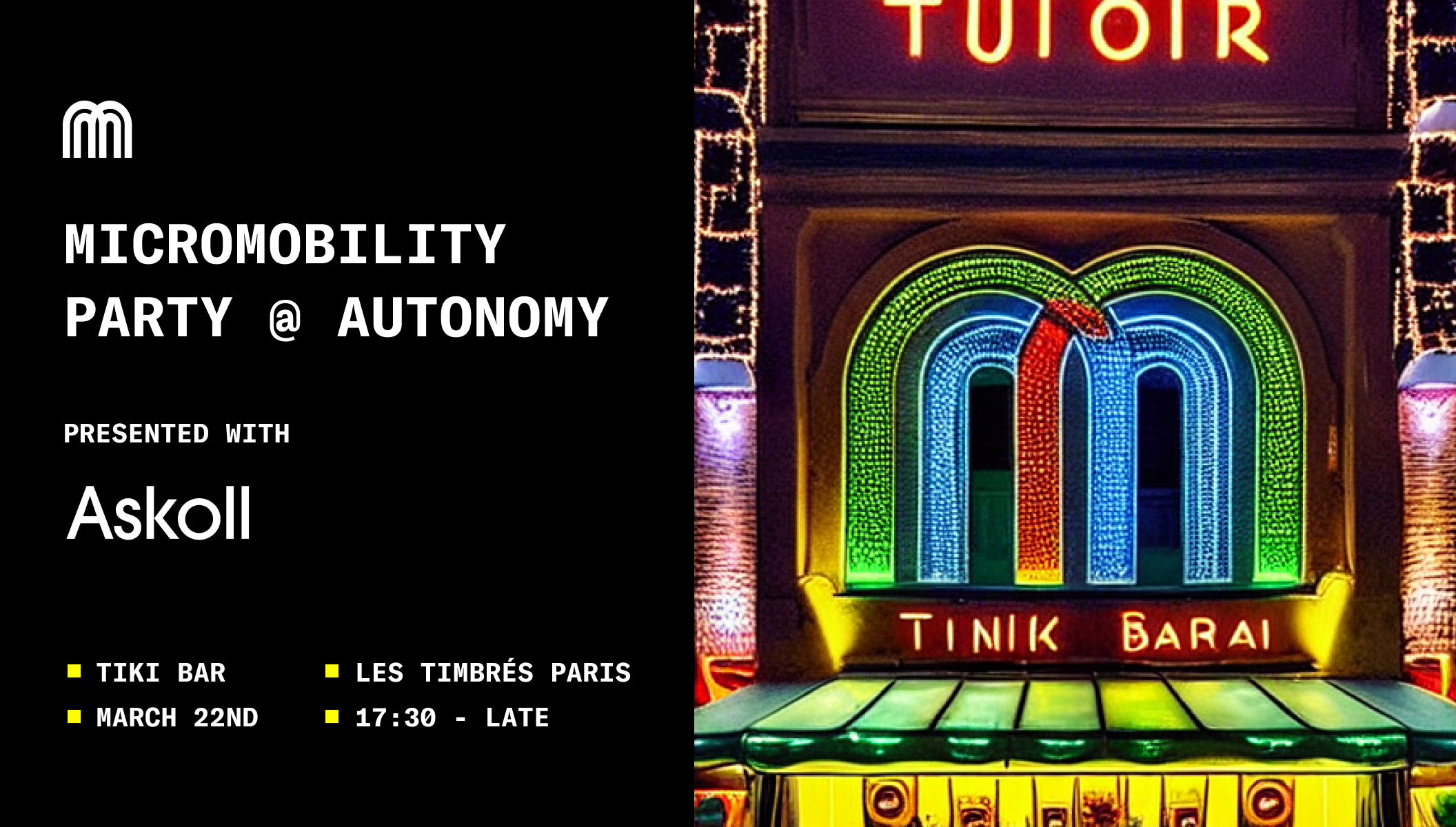 Micromobility Party @ Autonomy