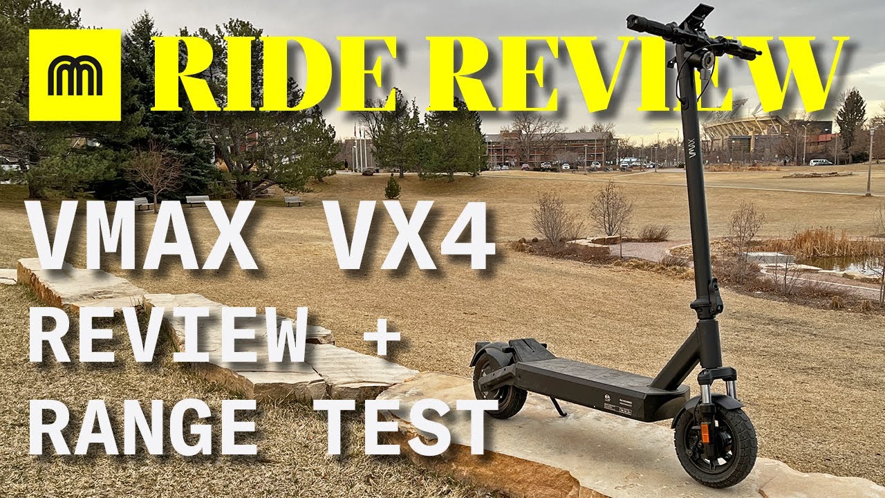 The VX4 GT: Ride Review (and Range Test) of VMAX's Flagship E-Scooter