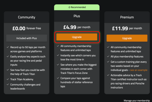 How to redeem a MOZA voucher code for Track Titan