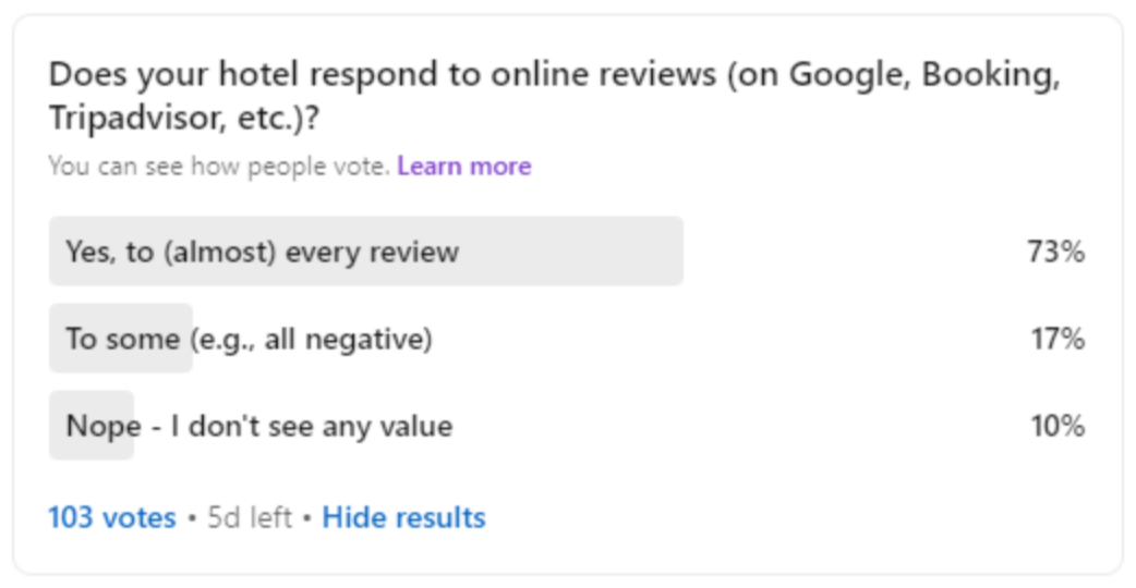 The Importance of Responding to Reviews Individually