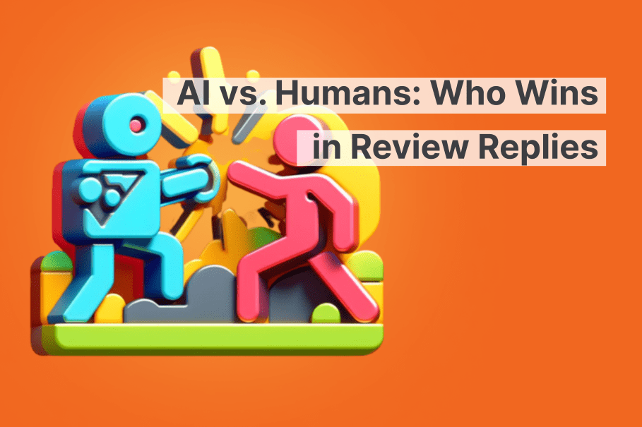 AI vs. Humans: Who Wins in Review Replies?