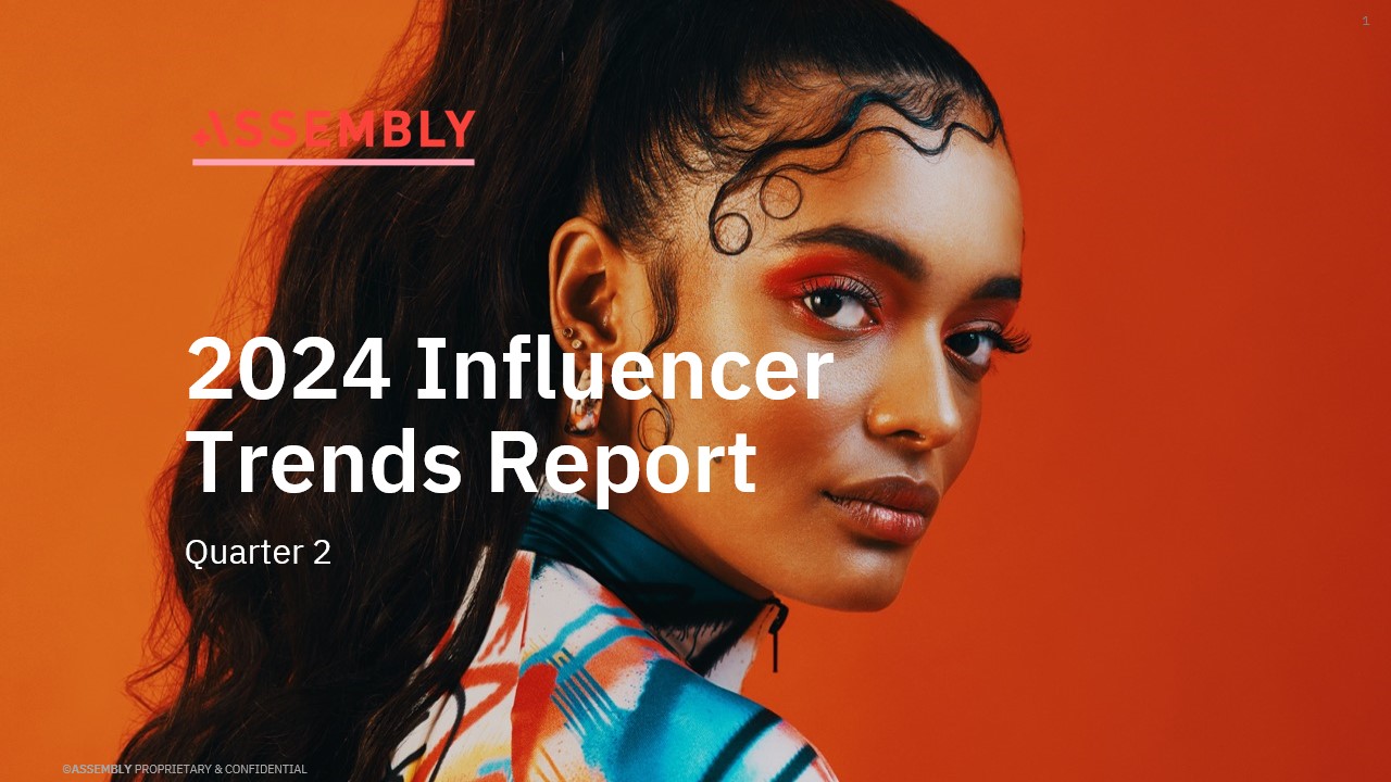 2024 Influencer Trends Report | Assembly Insights
