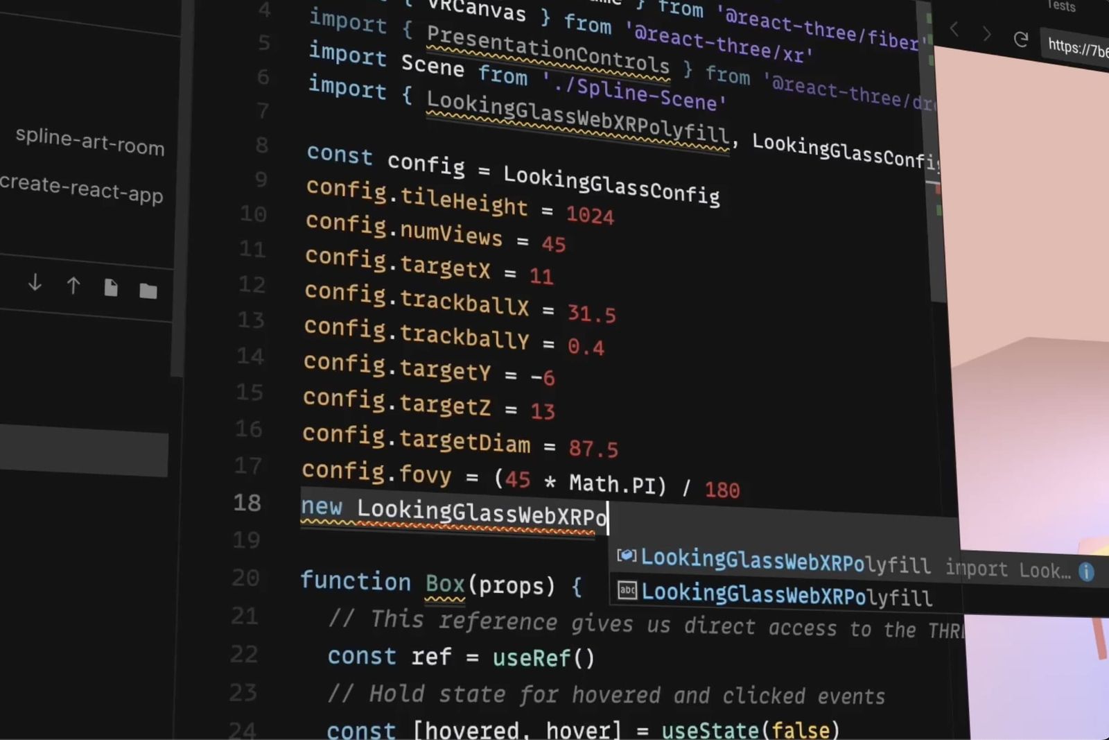 Looking Glass Web XR Library: Web Devs, Welcome to the Future