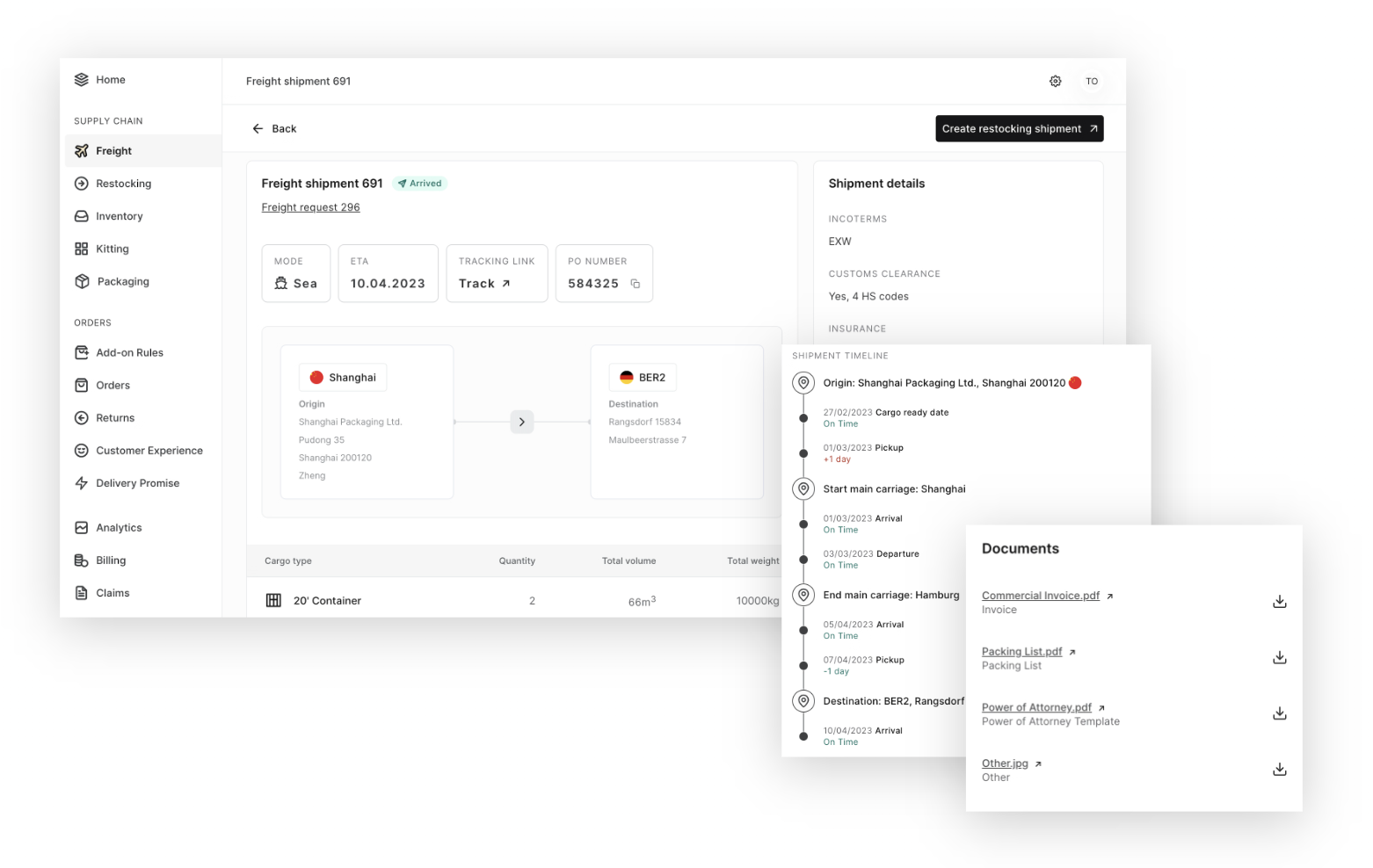 Make freight simple by booking with Hive