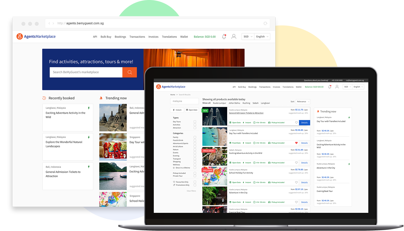 BeMyGuest | Distribution Network