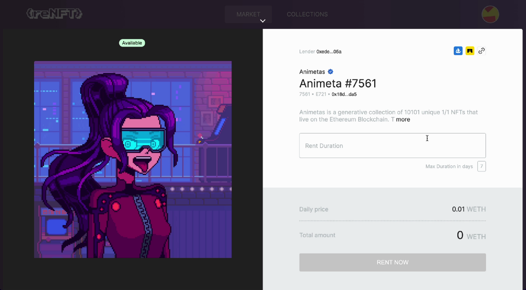 reNFT Launches v2 NFT Rentals Platform