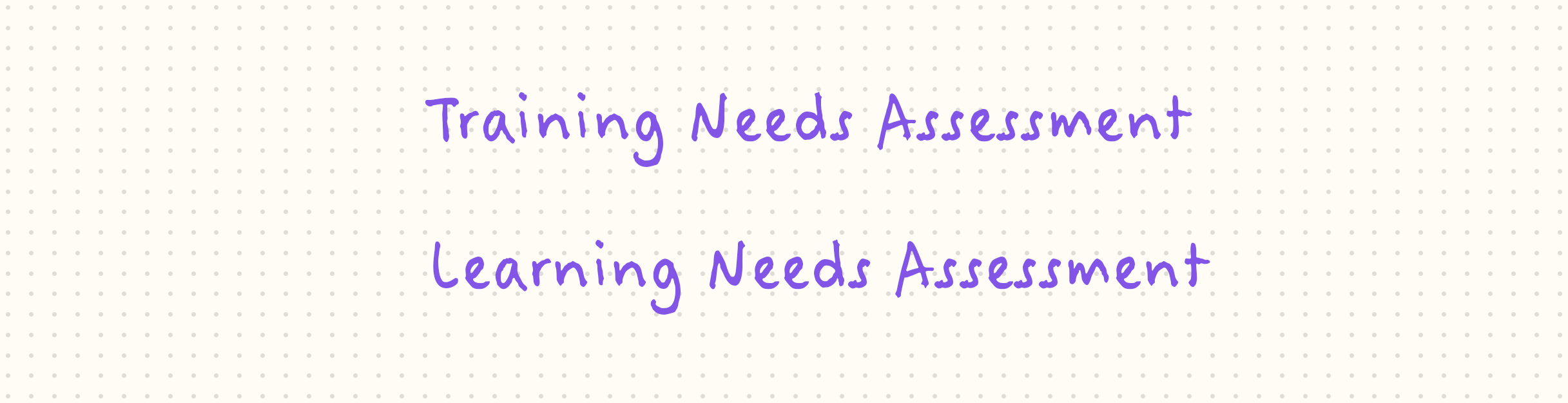 A guide to running a strategic needs assessment process by LAVINIA ...
