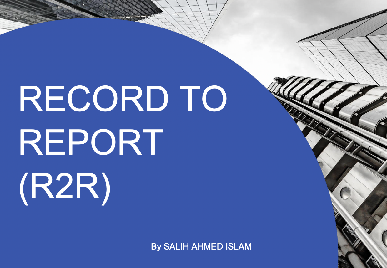Record to report (R2R) Toolkit | News | Graces.community