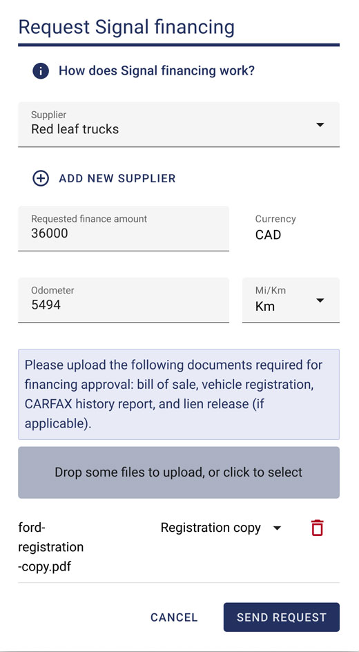 Signal - The Online Platform for Wholesale Vehicles