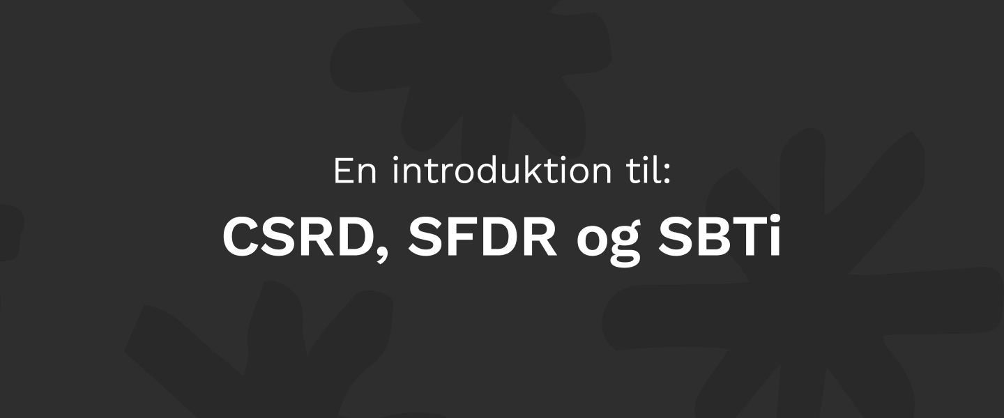 Bæredygtighedsrapportering i 2024: En introduktion til CSRD, SFDR og ...