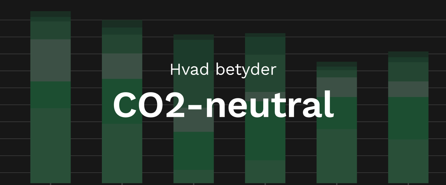 Hvad betyder CO2-neutral? - Climaider