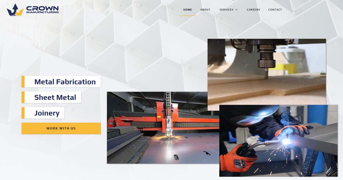 Crown Manufacturing - Metal Fabrication, Sheet Metal and Joinery
