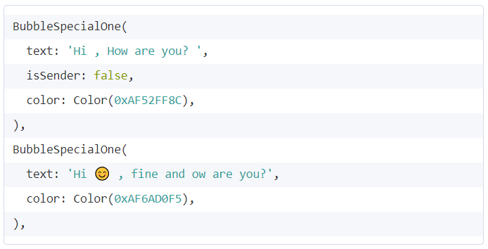 WhatsApp’s chat bubble for your Flutter app | Fcode Labs