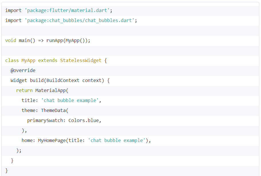 WhatsApp’s chat bubble for your Flutter app | Fcode Labs