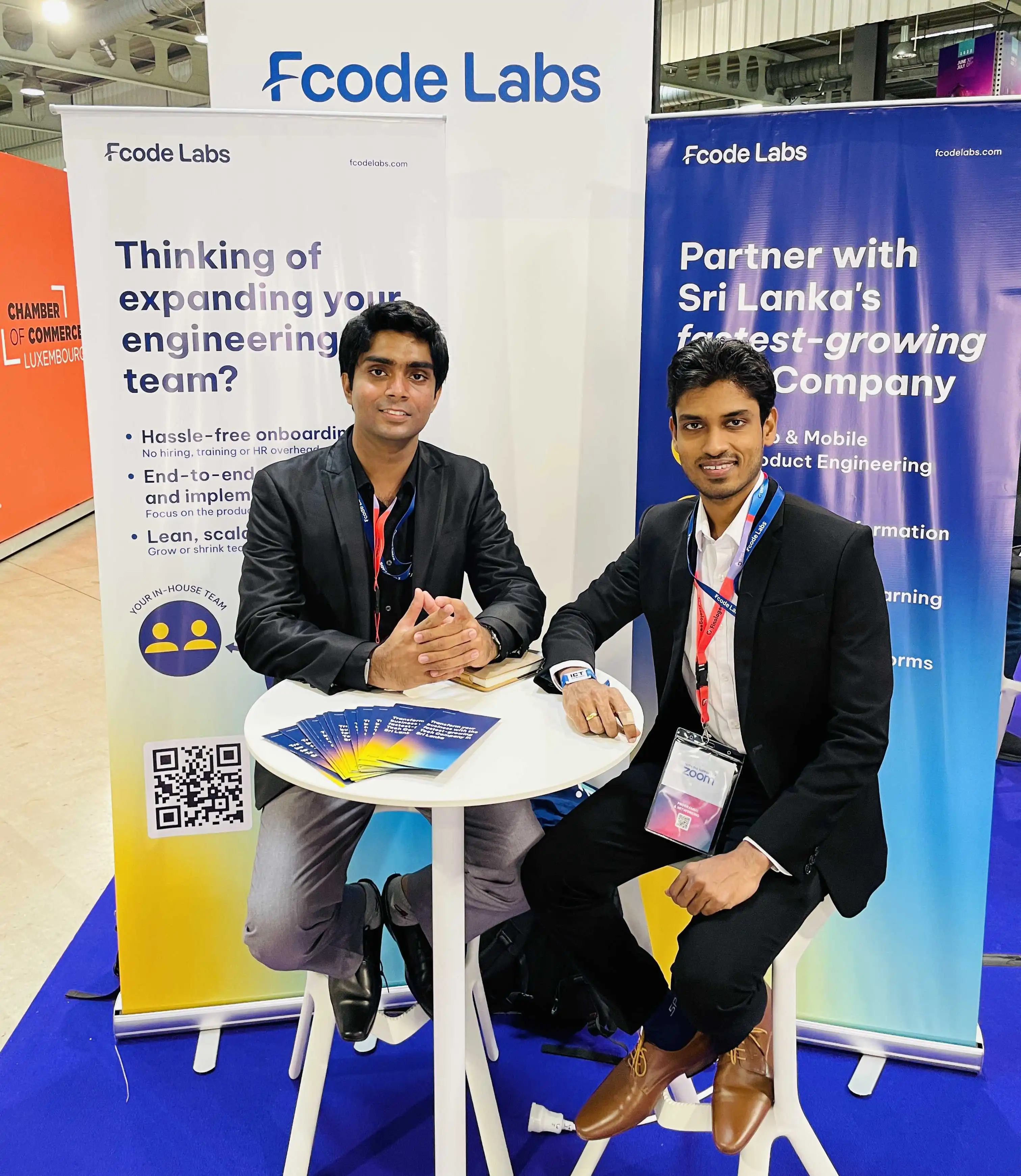 Fcode Labs Represented Sri Lanka at ICT Spring 2022 Luxembourg | Fcode Labs