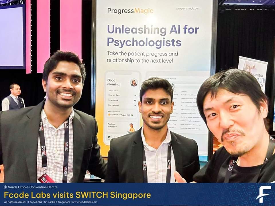 Showcasing Innovation at SWITCH and Singapore FinTech Festival 2023 | Fcode Labs