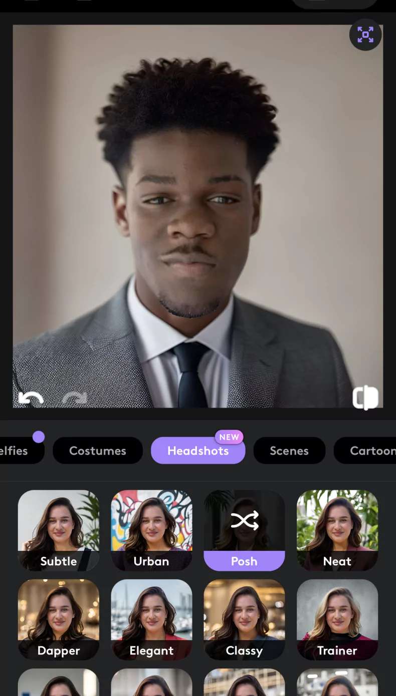 AI Headshot Generator: Create Professional AI Headshots | Photoleap