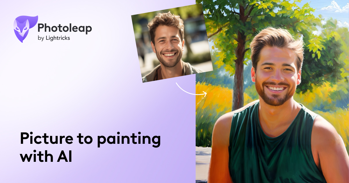 AI Photo to Painting Converter: Turn Picture to Painting | Photoleap
