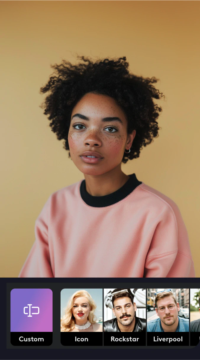 Face Morph with AI: Merge Faces Together | Photoleap