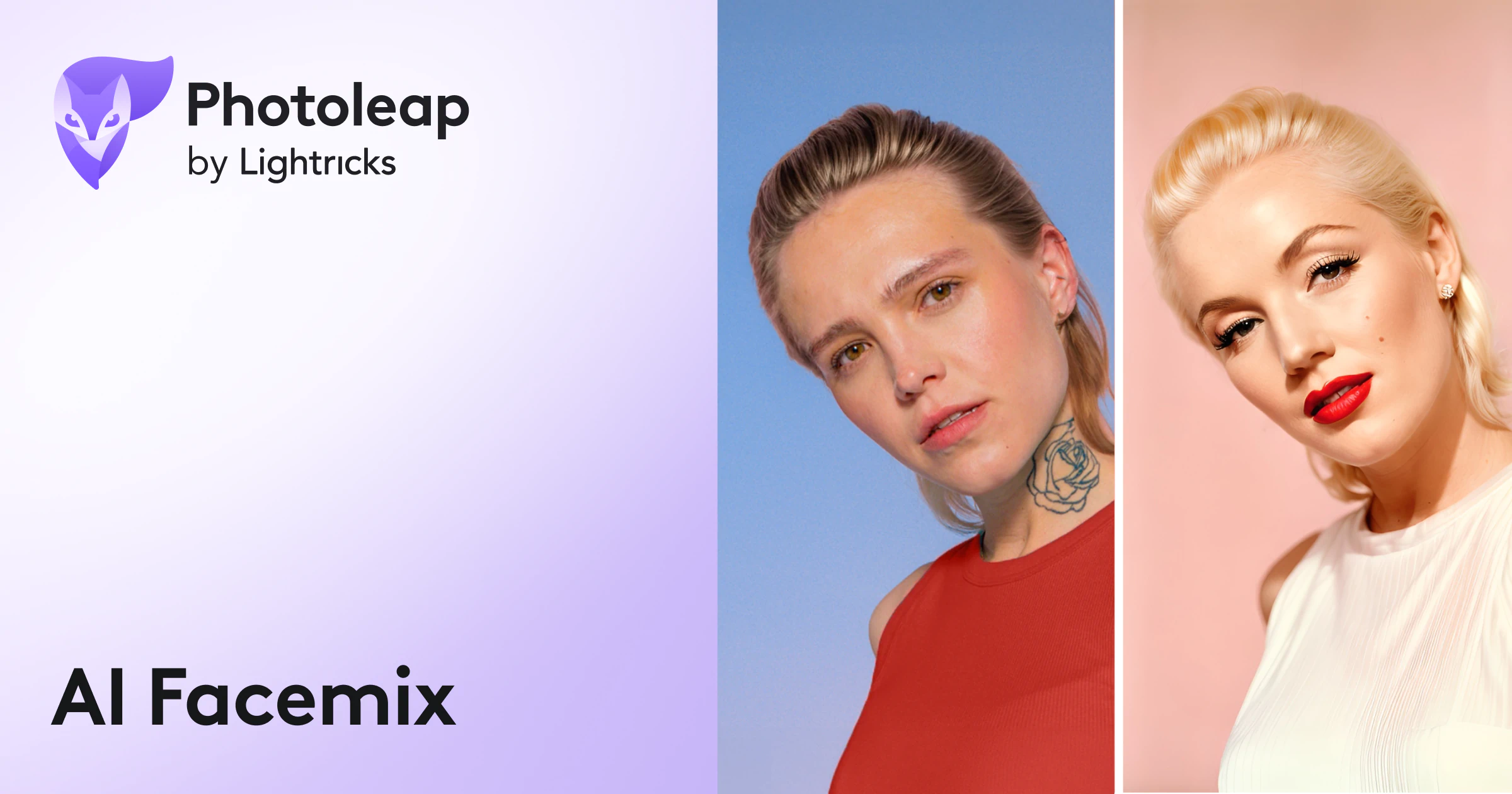 Face Morph with AI: Merge Faces Together | Photoleap