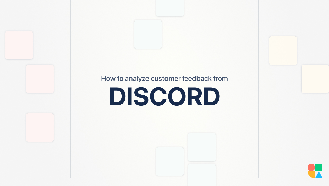 How to analyze customer feedback from Discord with AI