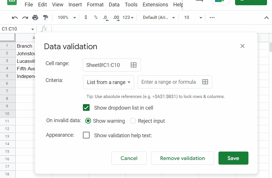 How To Add Drop Down List In Google Sheets Lido app