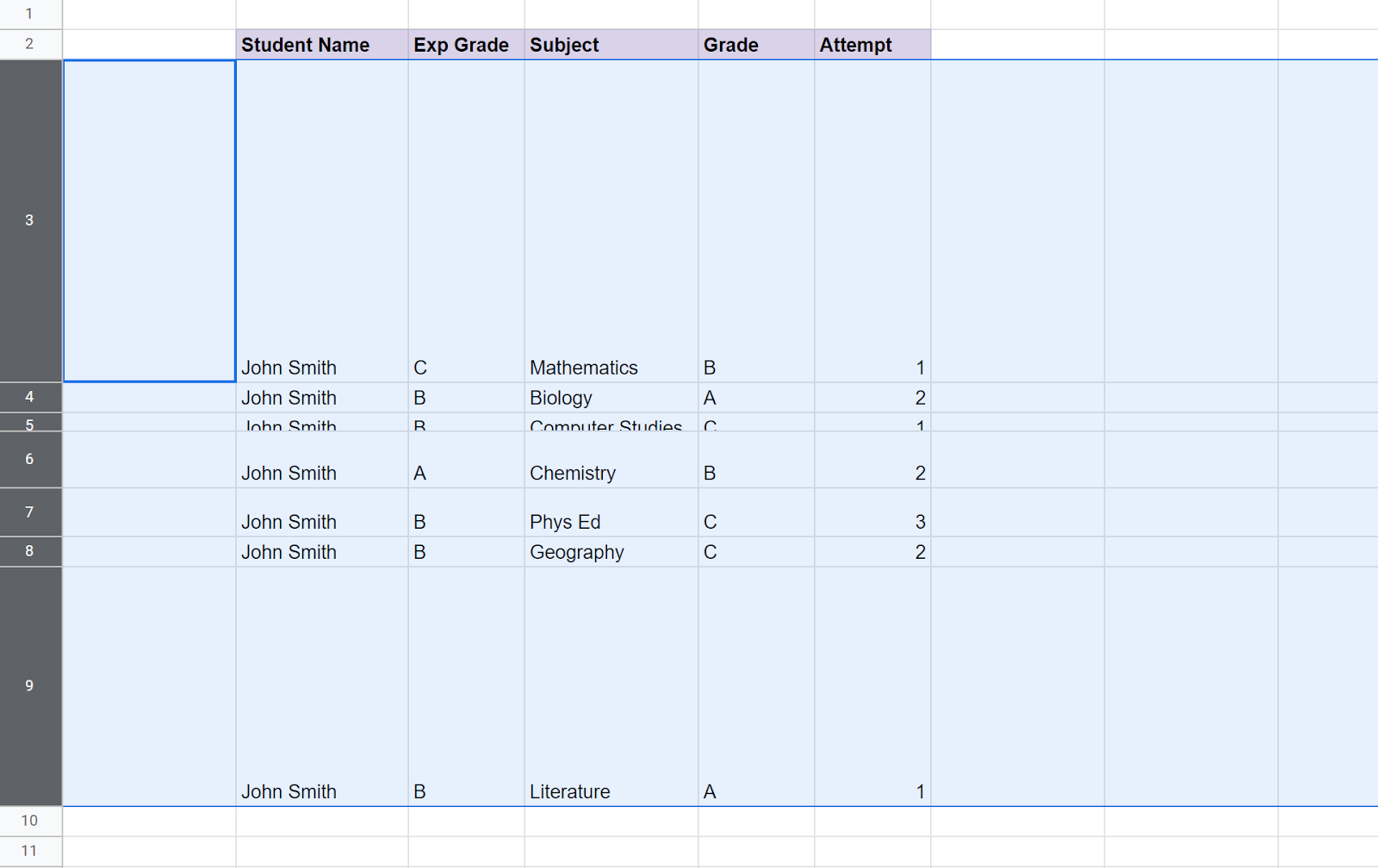 How To Make All Cells The Same Size In Google Sheets Lido app