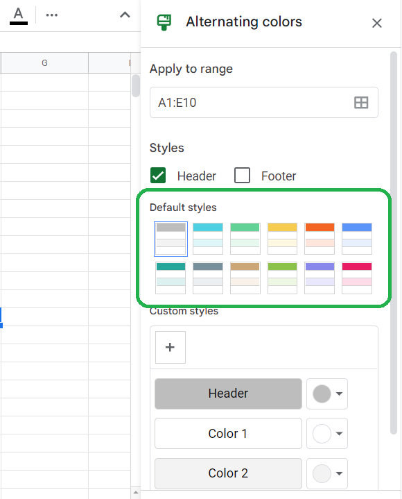 Google Sheets Color Every Other Row The Step By Step Guide