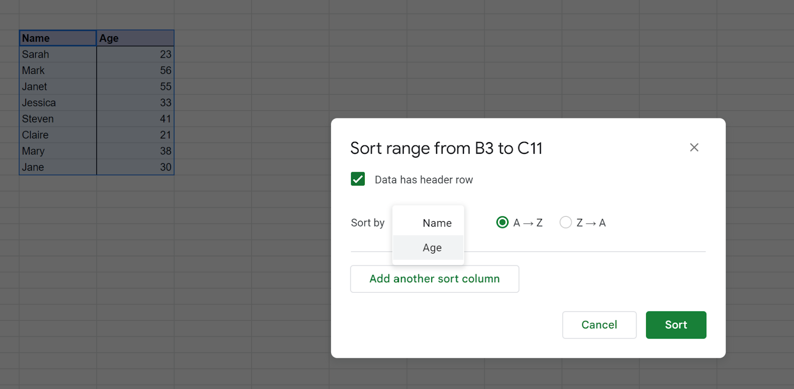 How To Sort Rows In Google Sheets In 4 Simple Steps