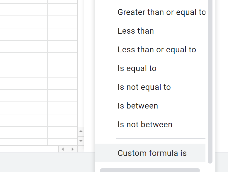 Apply Conditional Formatting To An Entire Row In Google Sheets