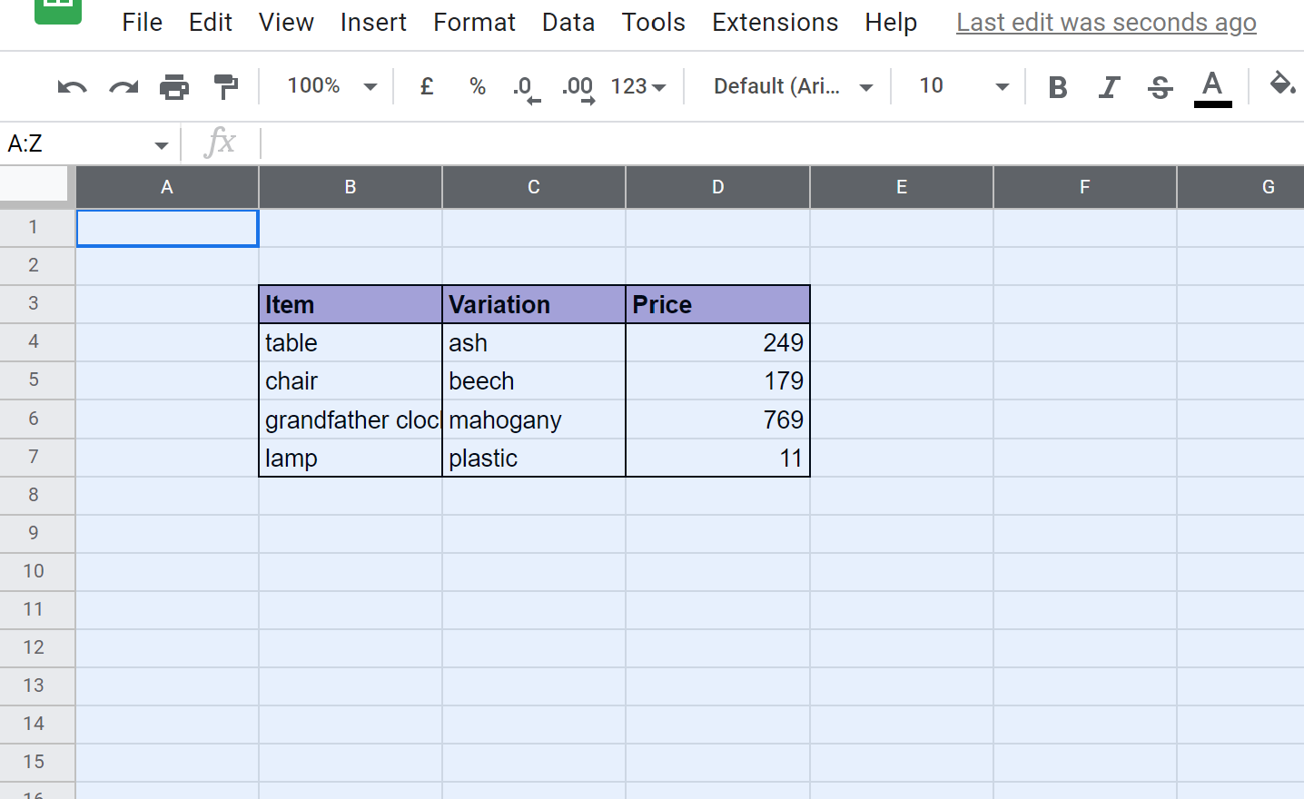 How To Make All Columns The Same Width In Google Sheets 2023 