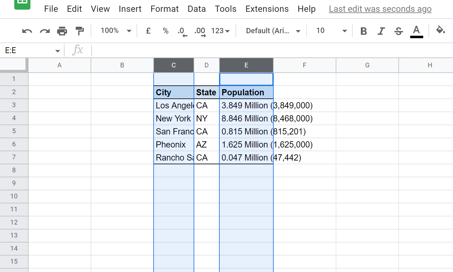 How To Use Autofit Column Width In Google Sheets To Automatically 
