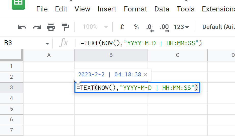 How To Get The Current Time In Google Sheets 2024 Update 