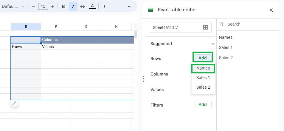 Add A Calculated Field To A Pivot Table In Google Sheets 2023 