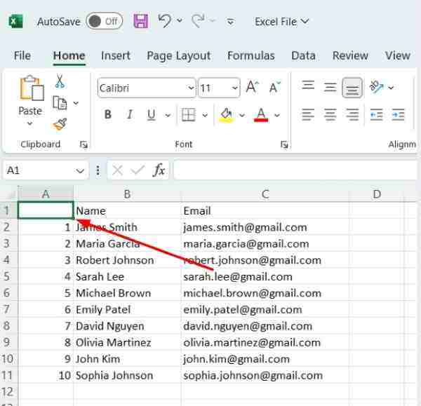 How to Insert Email into Excel (Easiest Way in 2024)