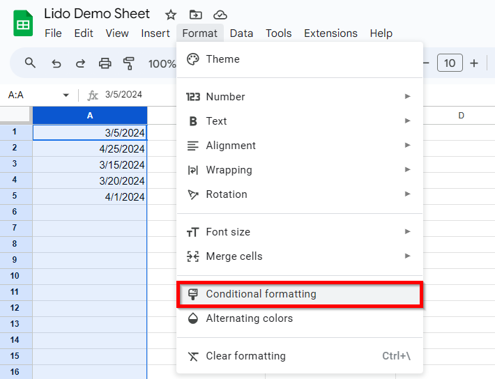 Conditional Formatting for Dates Within 30 Days in Google Sheets Conditional Formatting for Dates Within 30 Days in Google Sheets