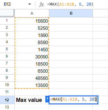 Find the Max Value in Google Sheets (Easiest Way in 2024)