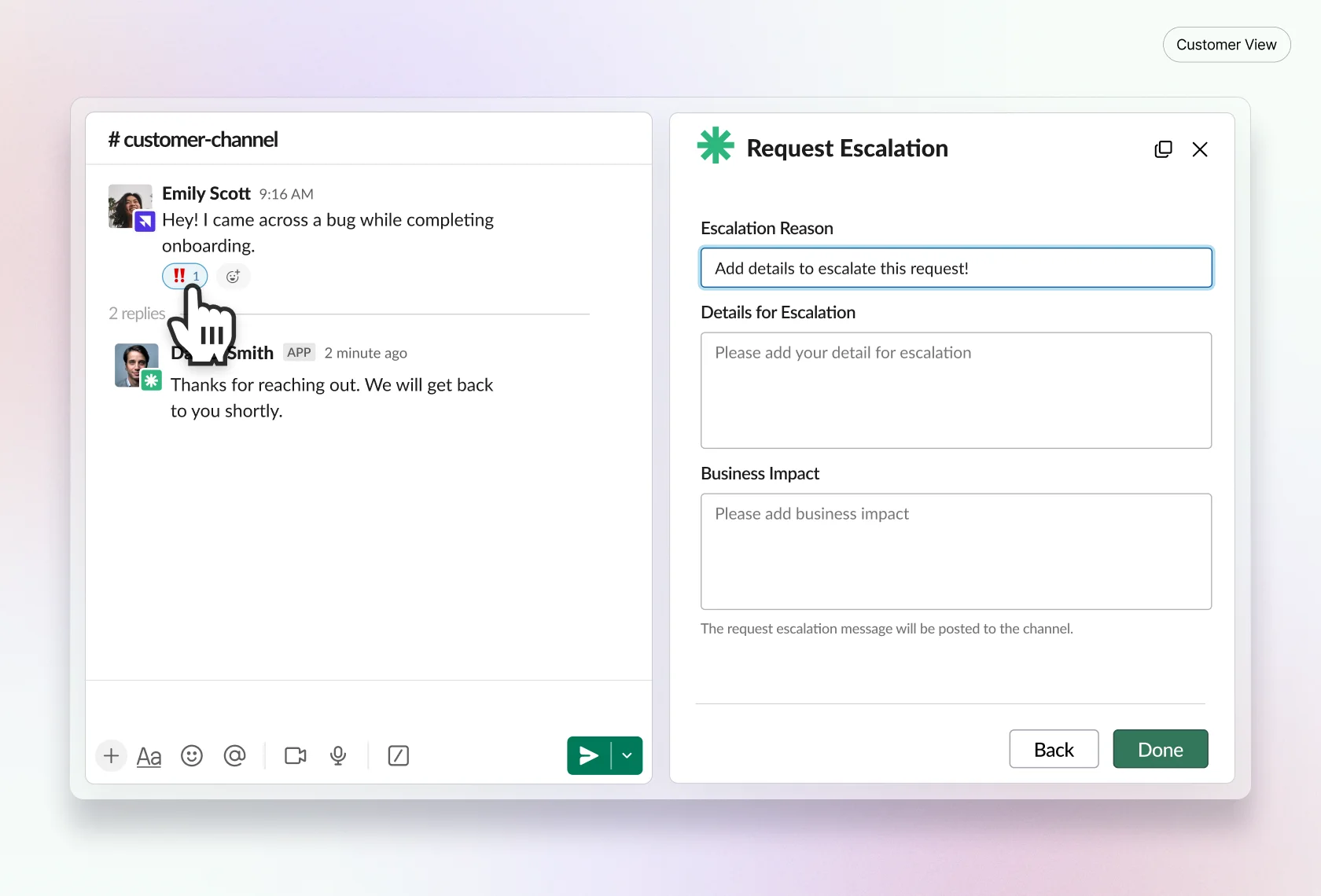 Mastering Issue Escalations with Thena's Slack Integration