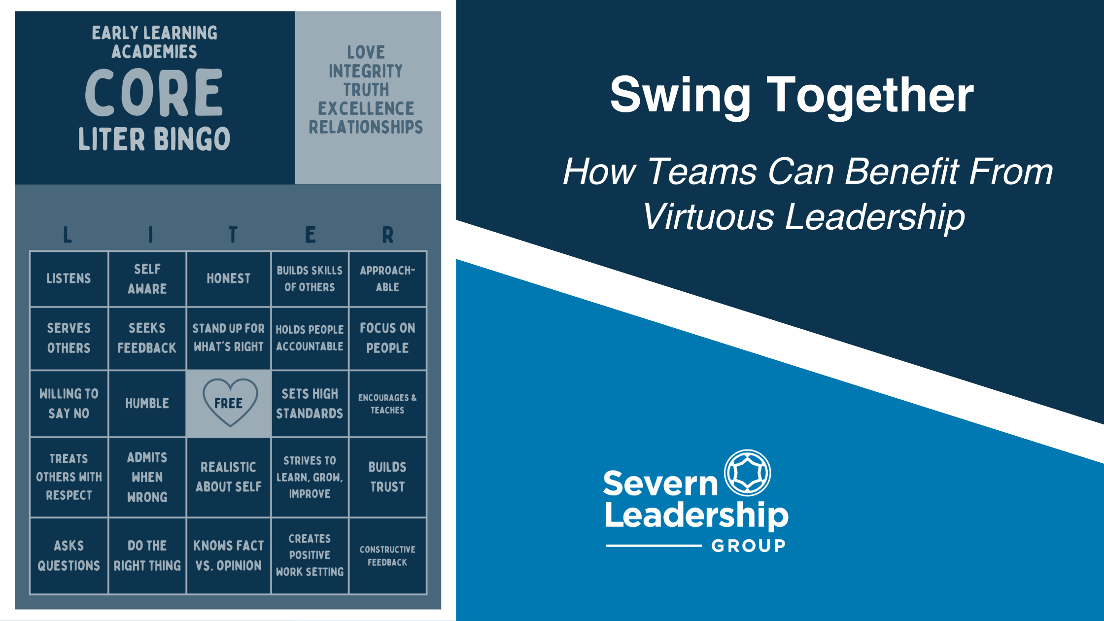 Swing Together: How Teams can Benefit from Virtuous Leadership | Severn ...