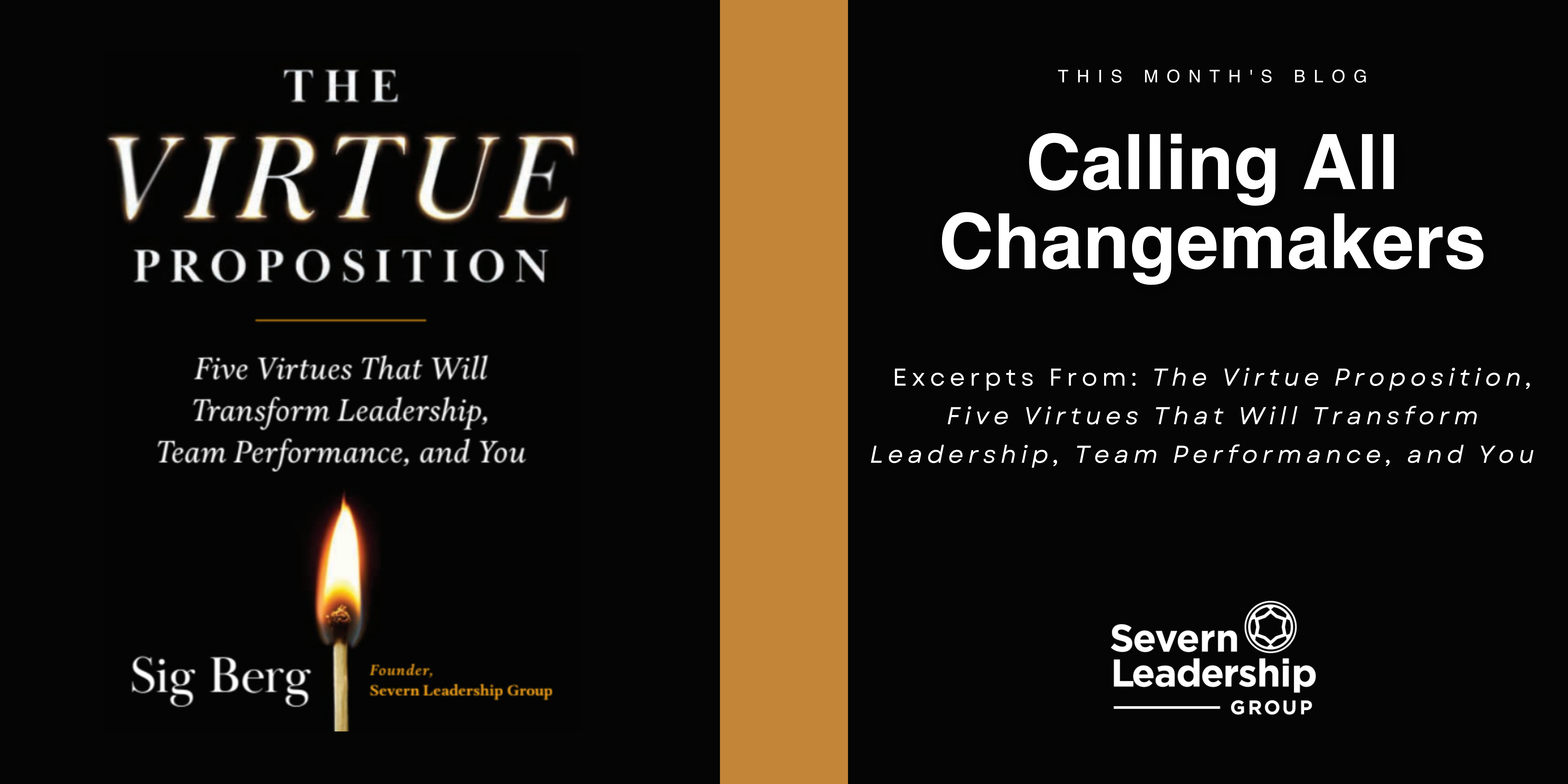 Calling All Change Makers | Severn Leadership Group