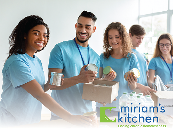 Softrams Volunteers with Miriam's Kitchen